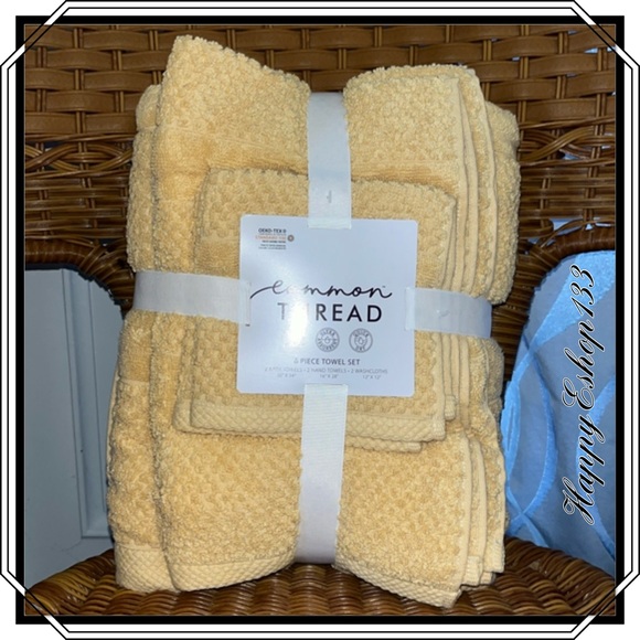 common thread | Bath | Common Thread 0 Cotton 6piece Towel Set Bath ...